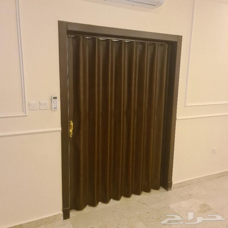 ابواب سحاب اكورديون جلد وبلاستيك موقع حراج