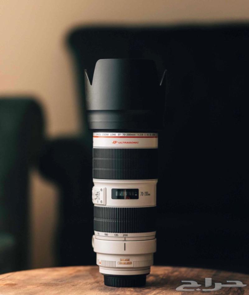 عدسه 70_200 كانون الاصدار الثاني مانع اهتزاز - حراج