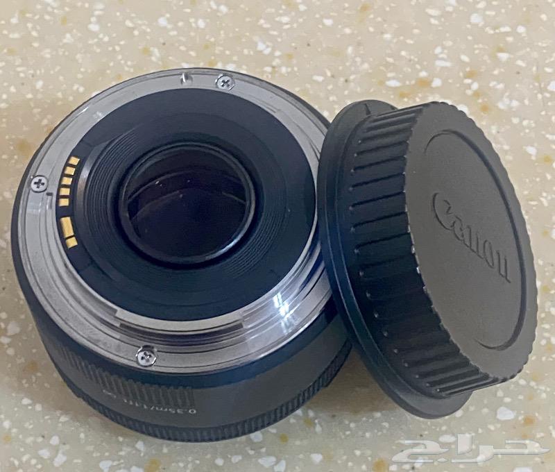 كاميرا كانون 80D مع عدسة 50 mm مع شنطة كاميرا - موقع حراج