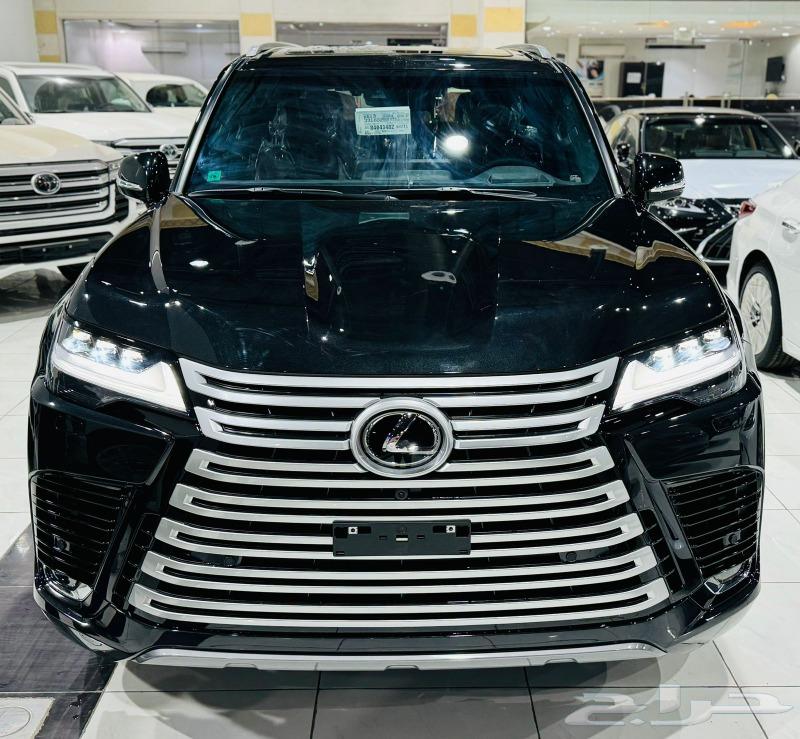 لكزس BB LX 600 خليجي 2024 اللون اسود داخلي كرزي - موقع حراج