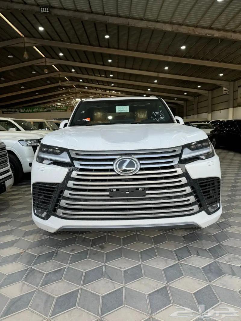 عرض اليوم فقط لكزس LX600 BB ابيض 2024 كاش اسعار | موقع حراج