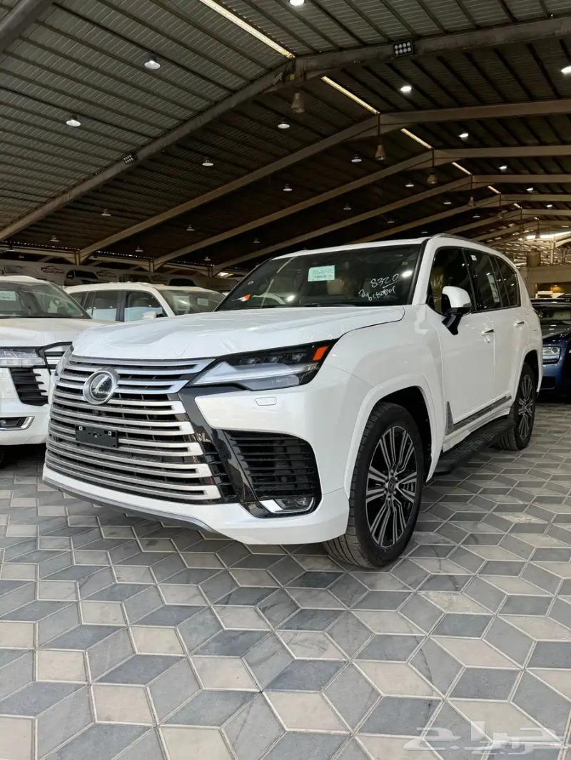 عرض اليوم فقط لكزس LX600 BB ابيض 2024 كاش اسعار | موقع حراج
