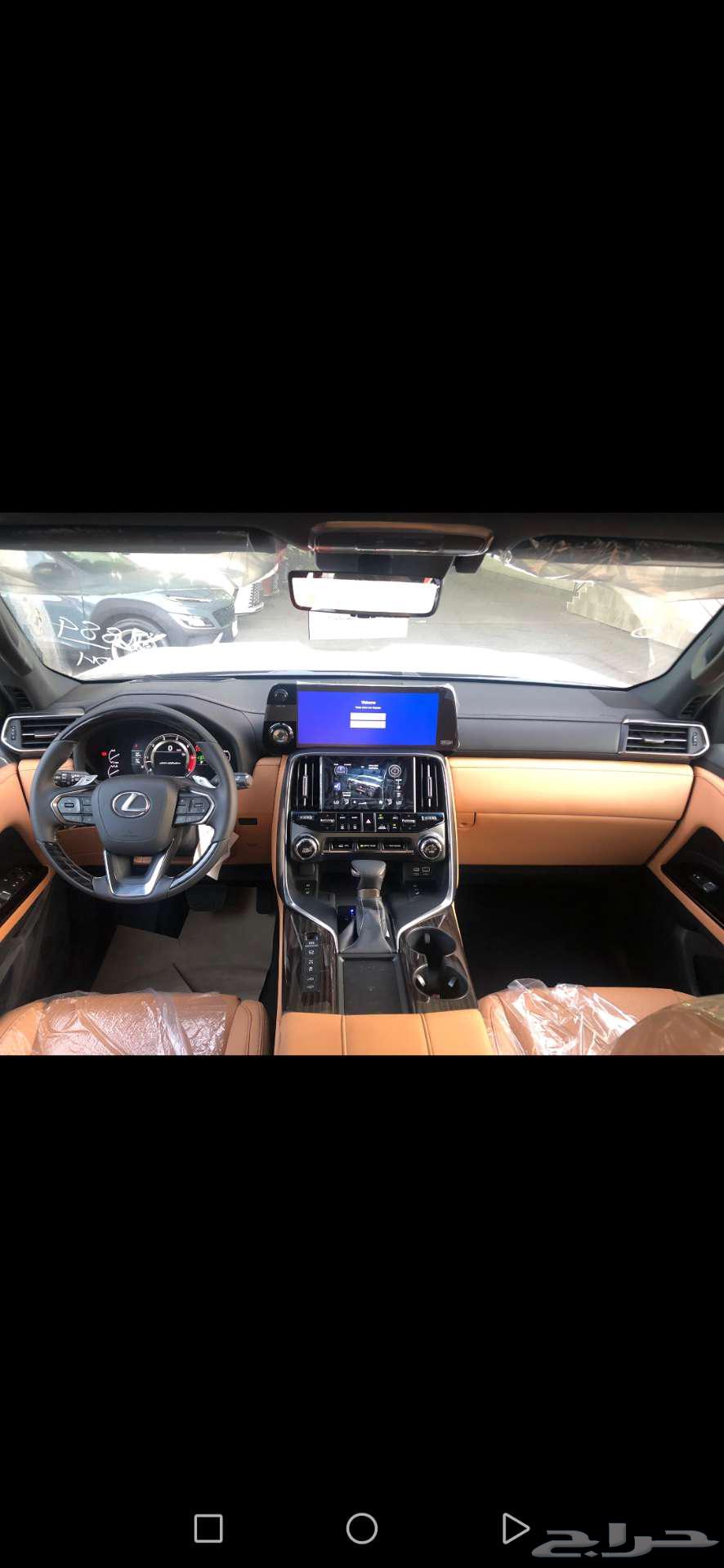 لكزس LX 600 BB 2024 سعودي أسود داخل أبيض | موقع حراج