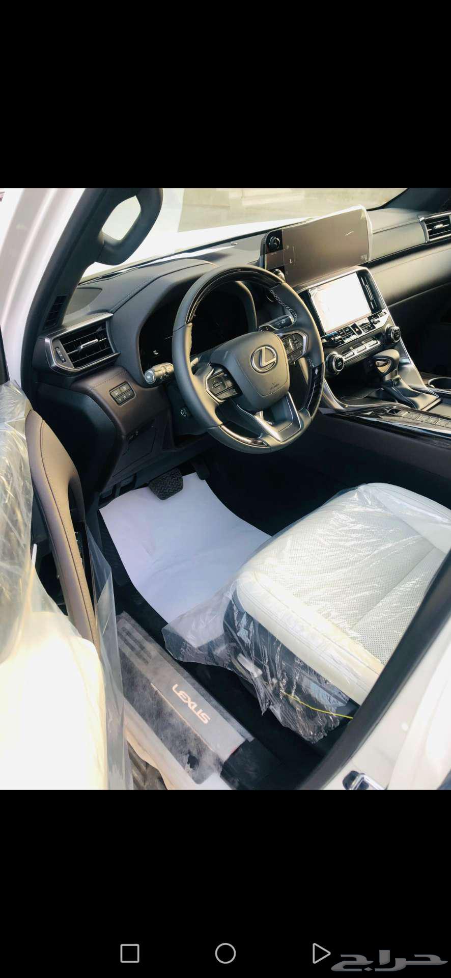 لكزس LX 600 BB 2024 سعودي أسود داخل أبيض | موقع حراج