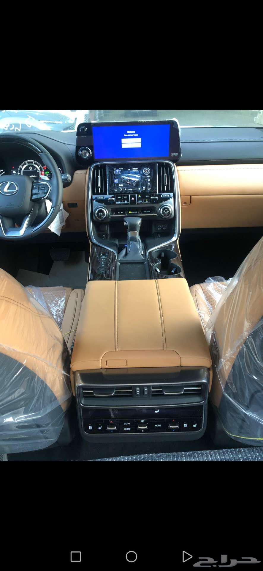 لكزس LX 600 BB 2024 سعودي أسود داخل أبيض | موقع حراج