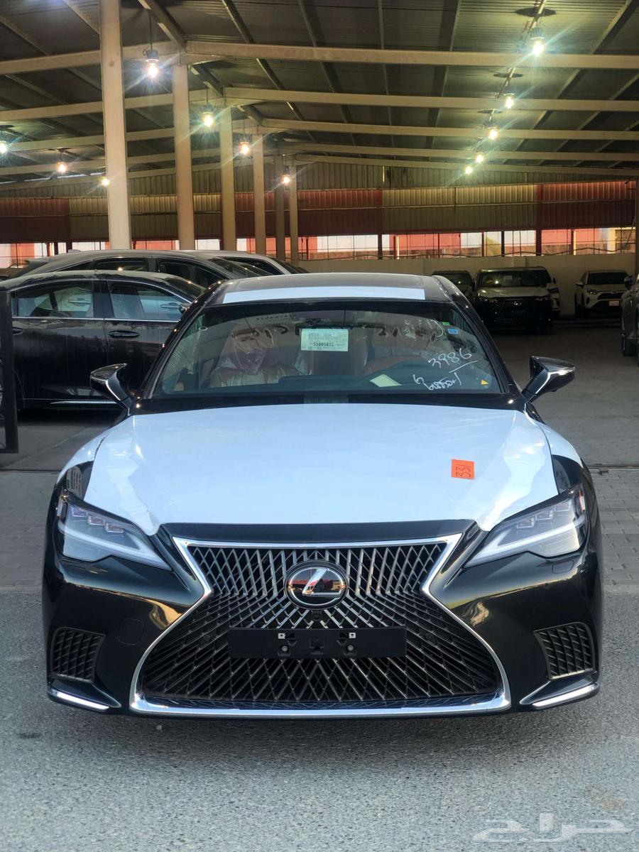 لكزس LS 350 AA 2025 سعودي بنزين أسود - أبيض | موقع حراج