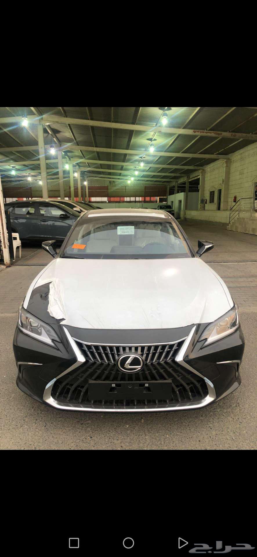 لكزس ES250 AA 2024 سعودي بنزين أسود _ جارالله | موقع حراج