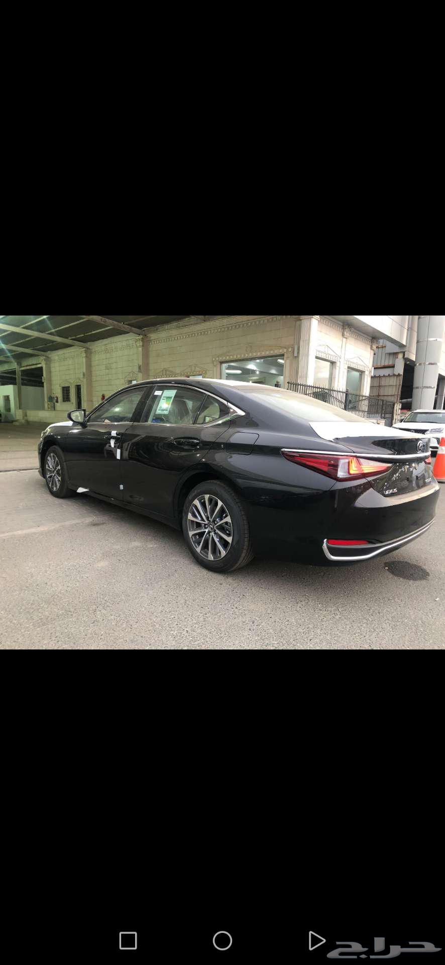 لكزس ES250 AA 2024 سعودي بنزين أسود _ جارالله | موقع حراج
