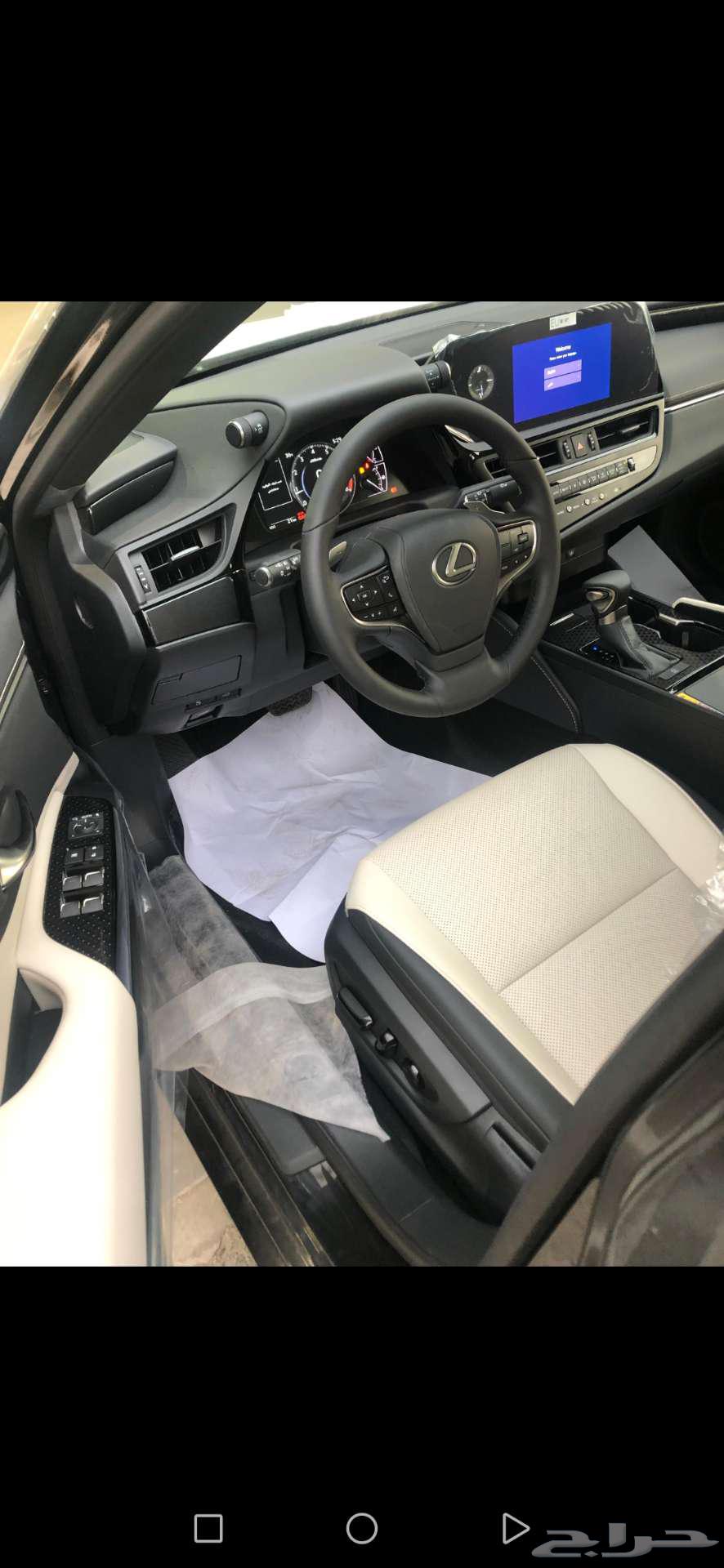 لكزس ES250 AA 2024 سعودي بنزين أسود _ جارالله ال | موقع حراج
